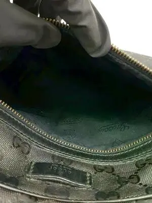 Gucci Gg Imprime Crossbody Bag - Black
