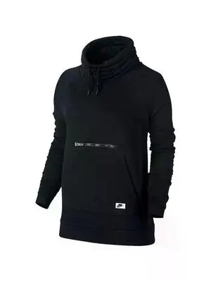 Nike Funnel Neck Sweatshirt - Black