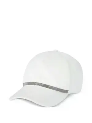 Brunello Cucinelli Adjustable-strap Cap - White