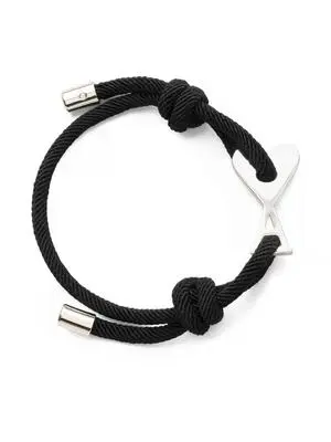 Ami De Coeur Cord Bracelet - Black