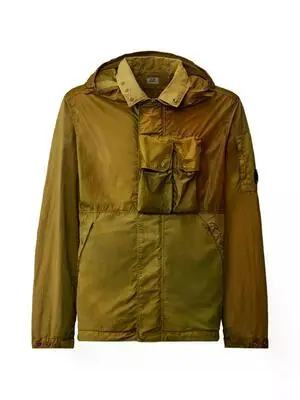 C.P. COMPANY Patch-pocket Hooded Jacket - Green