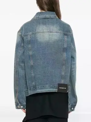 Andersson Bell Asymmetric Layered Denim Jacket