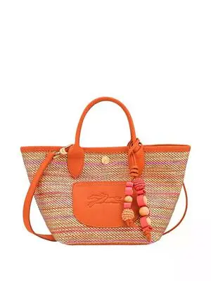 Longchamp Wicker Tote Bag - Neutrals