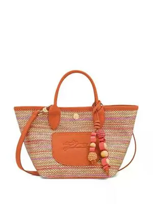 Longchamp Wicker Tote - Neutrals