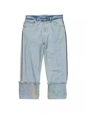 Acne Studios Side-stripe Cuffed Jeans