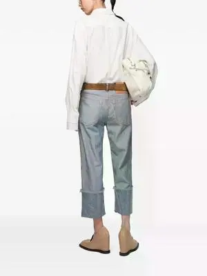 Acne Studios Side-stripe Cuffed Jeans