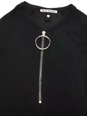 Acne Studios Short-sleeve Zip Top