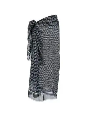 TOM FORD Diamond Print Cotton Skirt