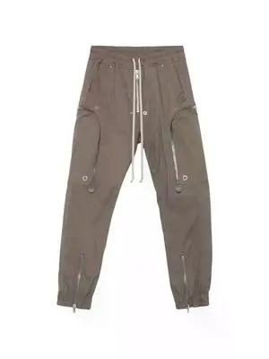 Rick Owens Bauhaus Zip-pocket Trousers - Brown
