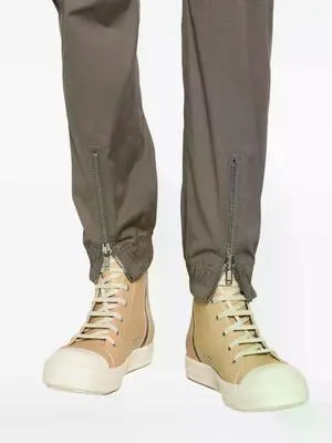 Rick Owens Bauhaus Zip-pocket Trousers - Brown