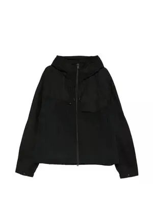 Y3 Hooded Zipped Jacket - Black