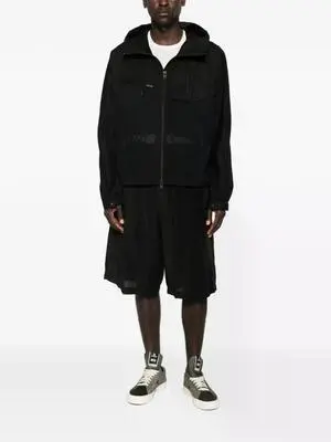 Y3 Hooded Zipped Jacket