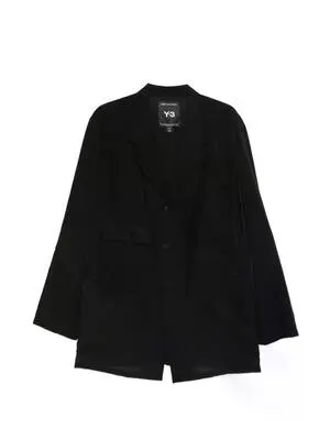 Y3 Pocket Button Blazer - Black