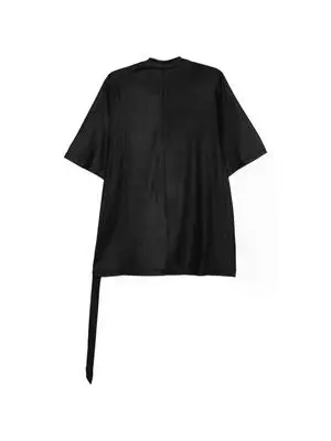 Rick Owens Short-sleeve Ribbon T-shirt - Black