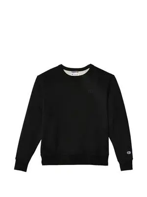 Champion Logo-detail Crew-neck Sweatshirt - Black