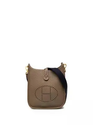 Hermès 2022 Clemence Evelyne Tpm Crossbody Bag - Brown