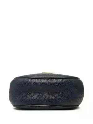Chloé Mini Leather Drew Crossbody Bag - Blue