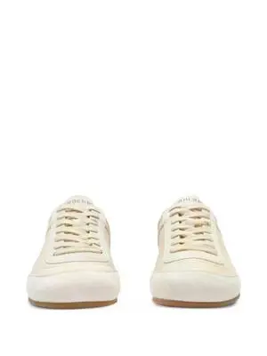 Burberry Leather Knight Runner Sneakers - Neutrals