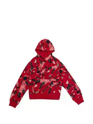 Women's Ribbed Cuffed Hoodies