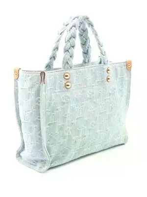 LOUIS VUITTON 2021-2026 Monogram Denim Let Go Pm Satchel