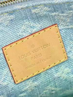 LOUIS VUITTON 2021-2026 Monogram Denim Let Go Pm Satchel