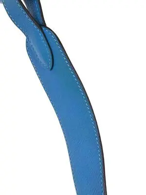 Hermès 2016 34 Lindy Leather Shoulder Bag - Blue