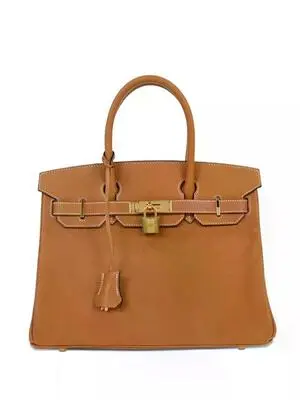 Hermès 2017 Birkin 30 Leather Handbag - Brown