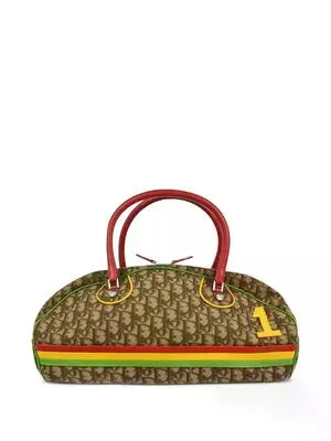 Dior 2004 Rasta Tote Bag - Brown