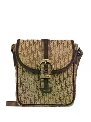 Dior 2008 Monogram Canvas Shoulder Bag - Neutrals
