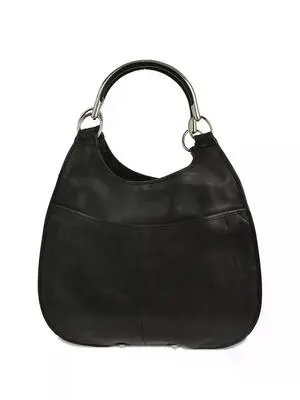 Dior 2008 Leather Tote Bag - Black