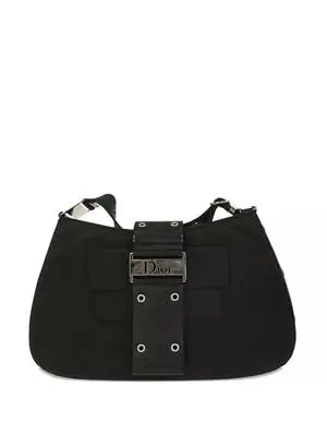 Dior 2002 Columbus Shoulder Bag - Black
