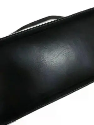 FERRAGAMO 1990s Gancini Leather Shoulder Bag