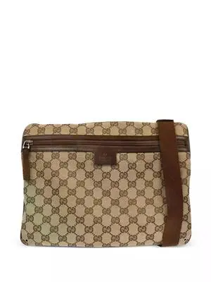 Gucci 1990s Gg-canvas Shoulder Bag