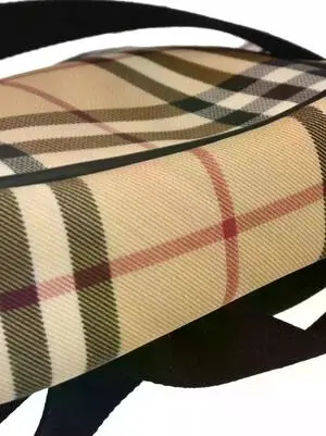 Burberry 1990s Check-pattern Shoulder Bag