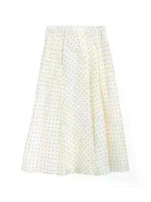 Aspesi Polka-dot Skirt - Neutrals