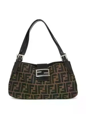 Fendi 2000 Zucca Handbag - Black