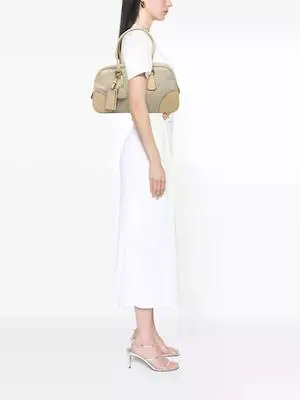 Prada Canvas Shoulder Bag