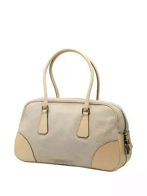 Prada Canvas Shoulder Bag