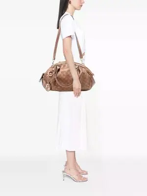 Gucci Sukey Satchel - Brown