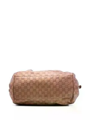 Gucci Sukey Satchel - Brown