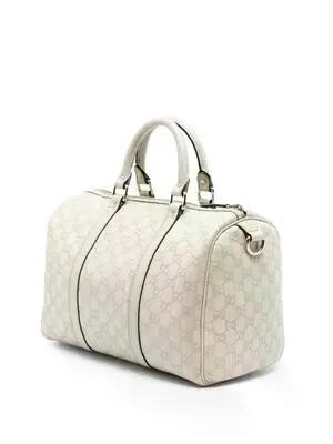 Gucci 2016-2026 Medium Sima Joy Boston Bag - White
