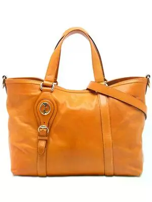 Gucci 1973 Leather Satchel - Orange