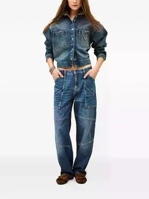 Ba&sh Moyce Panelled Jeans