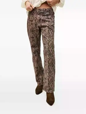Ba&sh Tooty Paisley-pattern Jeans