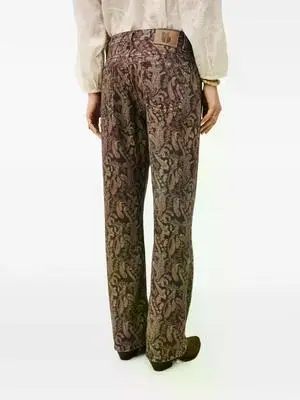 Ba&sh Tooty Paisley-pattern Jeans