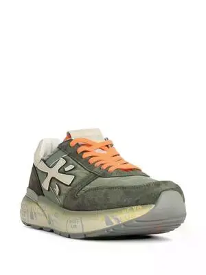 Premiata Mick Suede-details Sneakers - Green