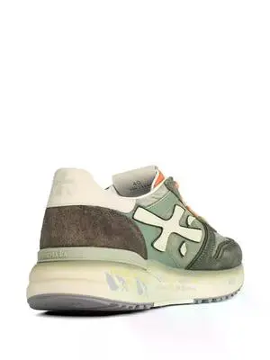 Premiata Mick Suede-details Sneakers - Green