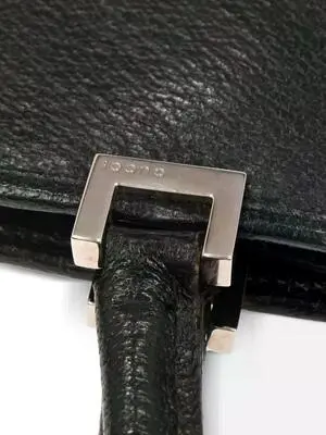 Gucci 1990s Leather Top Handle Bag