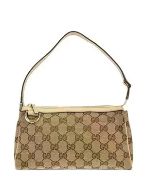 Gucci 1990-2000s Gg Canvas Tote - Neutrals