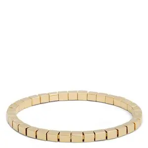 TOSCANO Cubic Stretchy Bracelet In 14k Yellow Gold - Yg